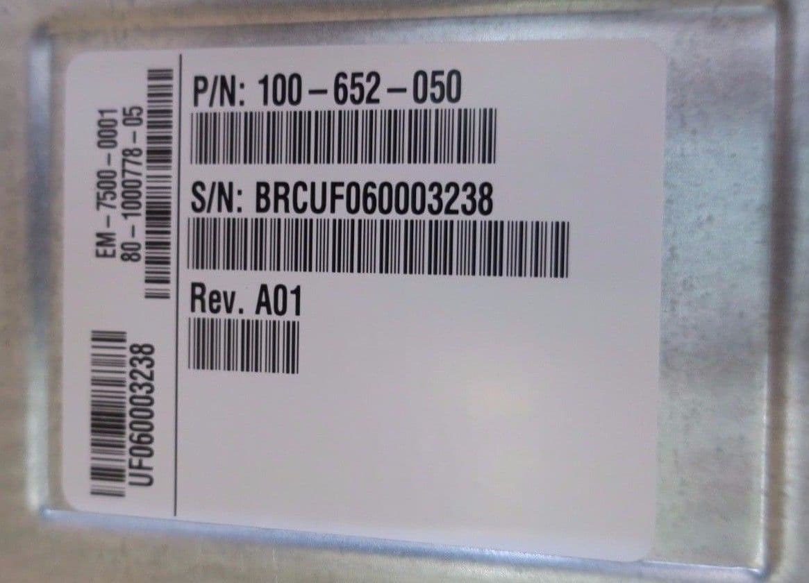 Brocade EMC MP-7500B 16 Active Port 16x 4Gb 2x 1Gb Ports License Fibre ...