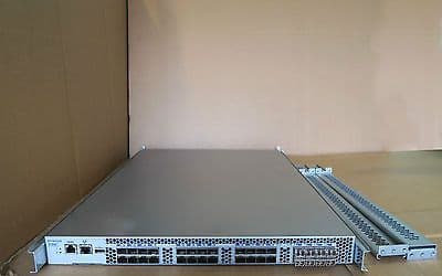Brocade EMC MP-8000B 32 Port Active 10GbE 8GBps FCoE Fibre Switch 100 ...