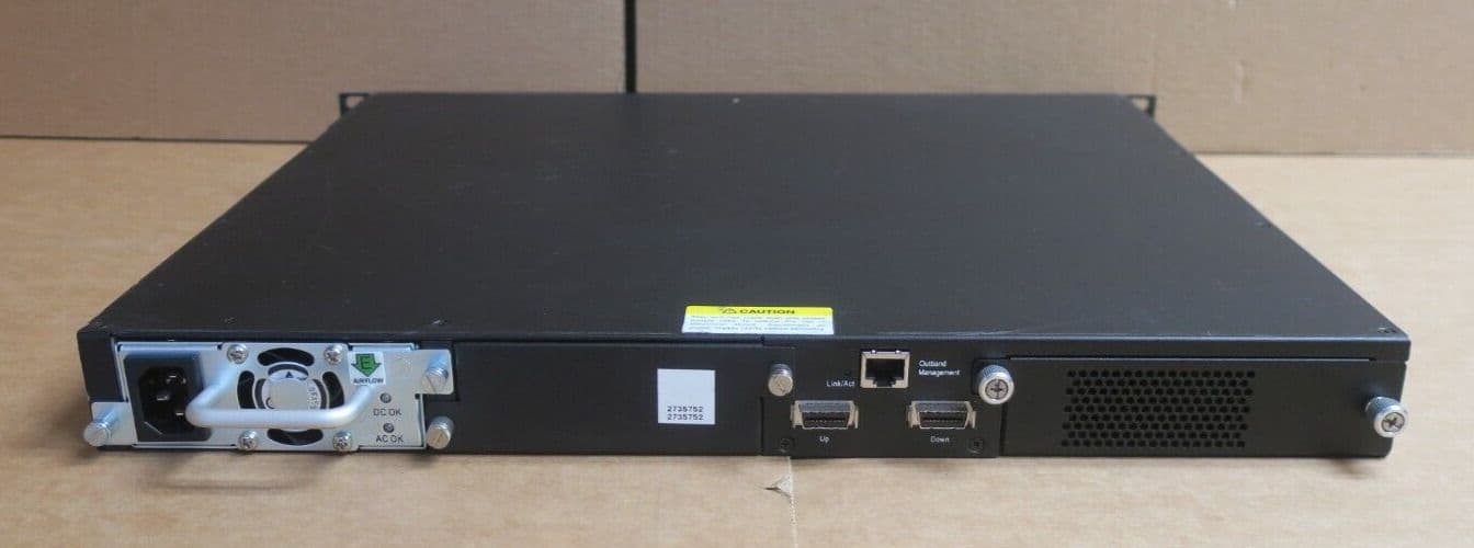 Brocade FastIron FCX624S 24-Port Gigabit Ethernet 4x 1GbE Combo Ports ...