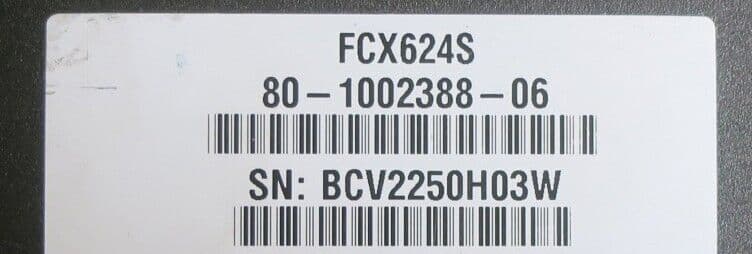 Brocade FastIron FCX624S 24-Port Gigabit Ethernet 4x 1GbE Combo Ports ...