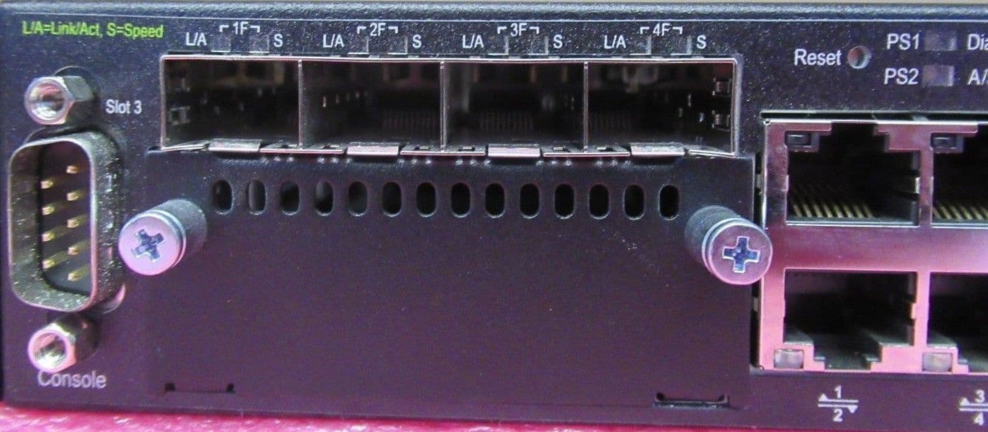 Brocade FastIron FCX648S Gigabit Ethernet Switch 48x 10/100/1000 4xSFP ...