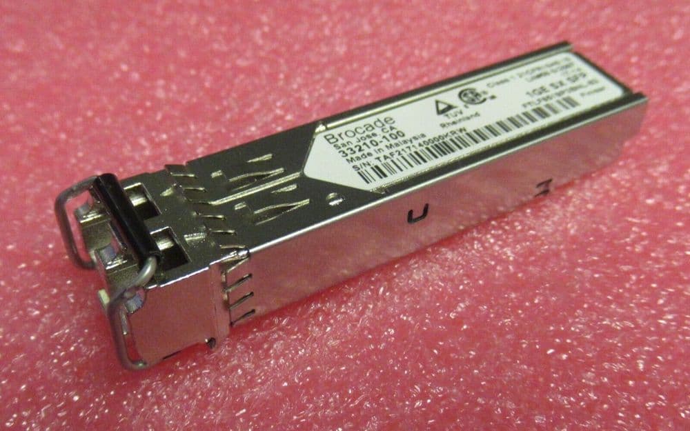 Brocade Finisar 1GE SX SFP 850nm Transceiver Module 33210-100 ...