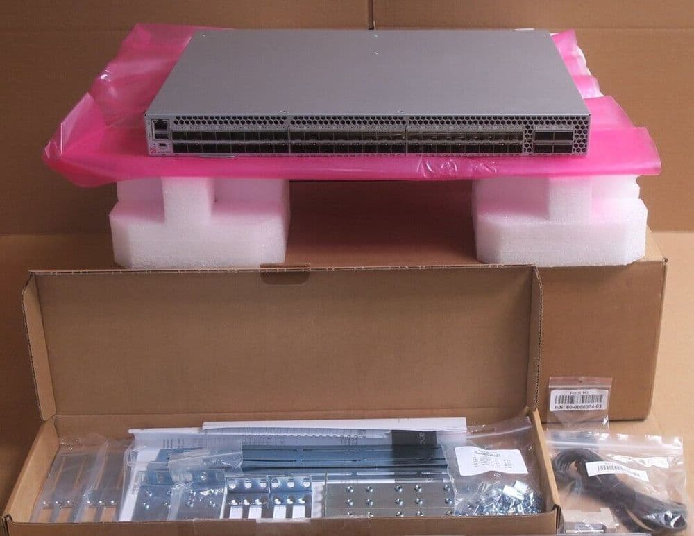 Brocade G620 48x 32G SFP 4x QFlex FC Switch BR-G620-24-32G-R-1 24x 32G ...