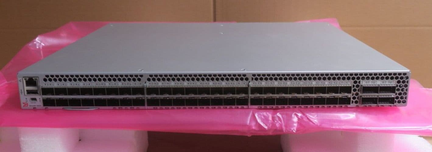 Brocade G620 48x 32G SFP 4x QFlex FC Switch BR-G620-24-32G-R-1 24x 32G ...