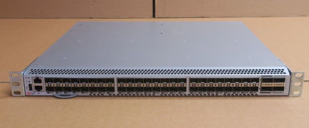 Brocade G620 48x 32Gb SFP 4x QFlex FC Switch BR-G620-24-32G-R 24 Active ...