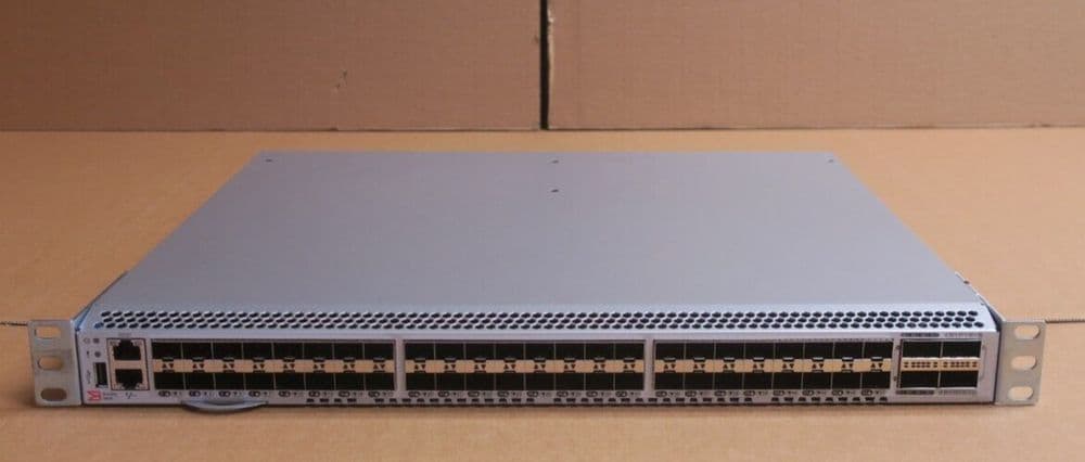 Brocade G620 48x 32Gb SFP 4x QFlex FC Switch BR-G620-48-32G-R 48 Ports ...