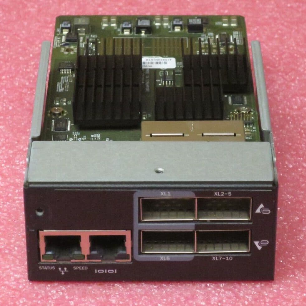 Brocade ICX 6610-48P 4-Port 40G Uplink Module 40-1000540-10