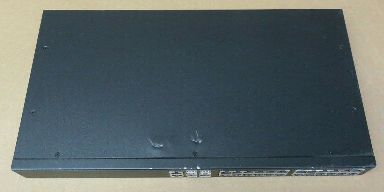 Brocade ICX6430-24 24-Port Gigabit Ethernet 4x 1GbE SFP Stackable 1U Switch