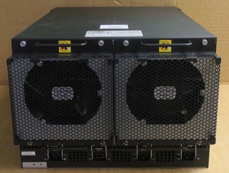 Brocade MLXe-8 BR-MLXE-8-MR2-M-AC 8-Slot Chassis Switch Mods 2x Fabric Mods