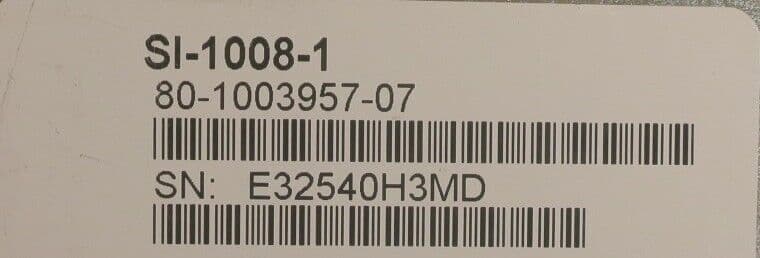 Brocade ServerIron ADX 1000 App Delivery Load Balancer SI-1008-1 With ...