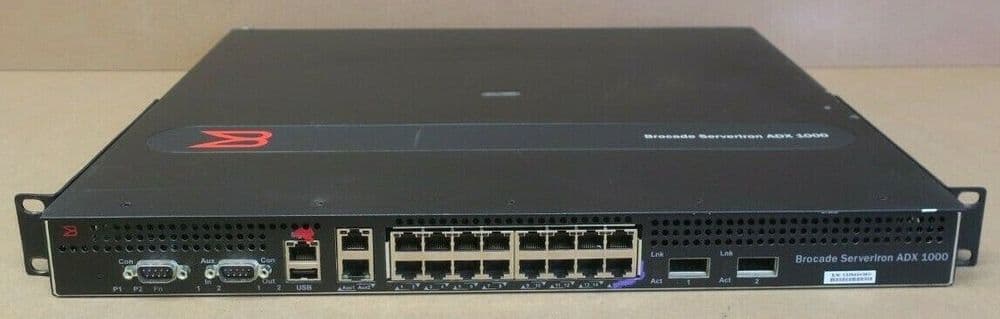 Brocade ServerIron ADX 1000 App Delivery Load Balancer SI-1216-4-SSL ...