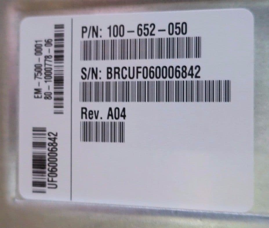 Brocade Silkworm MP-7500B 16 Active Ports 16x4Gb 2x 1Gb Ports SFP s ...