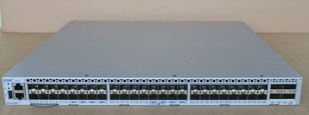 Brocade VDX-6740B EM-VDX6740-24-R 48x 10GbE SFP 4x 40Gb QSFP Ethernet ...