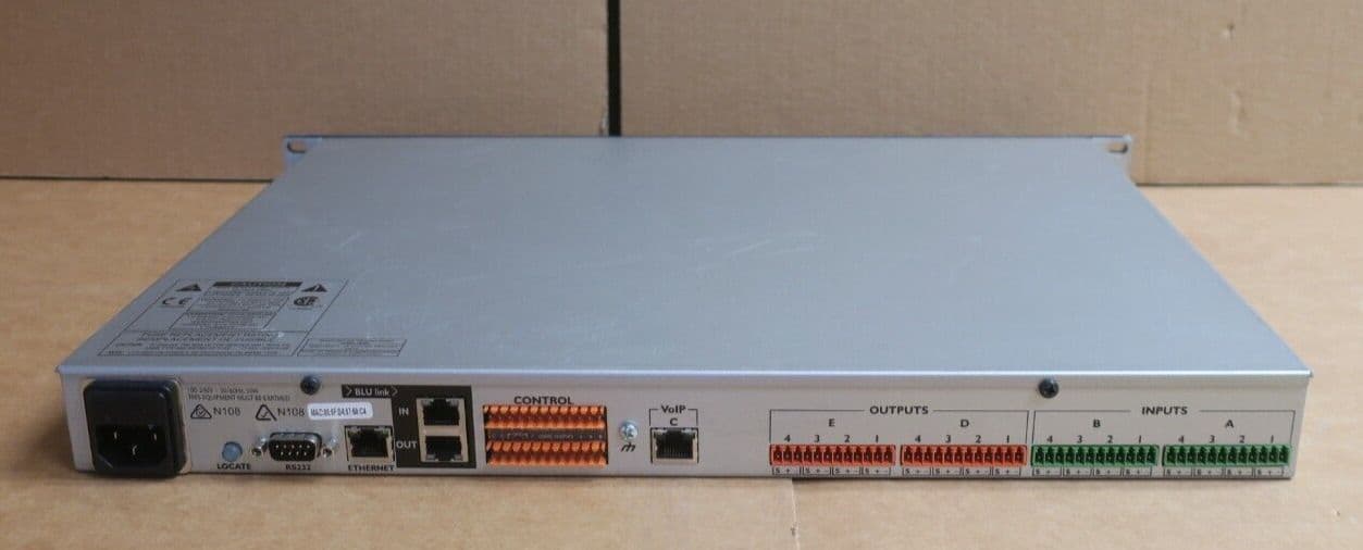 BSS AUDIO Soundweb London BLU-103 Conferencing Processor with AEC and VoIP