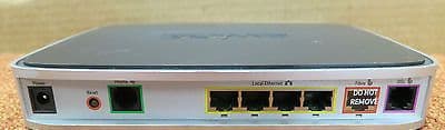 BT 2701HGV-C FLX 2Wire 4-Port Fibre Business Broadband Router 4201 ...
