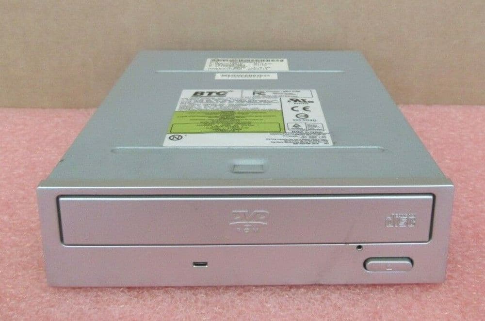BTC BDV-316E 512Kb Bufffer 16x DVD-ROM IDE Grey Drive