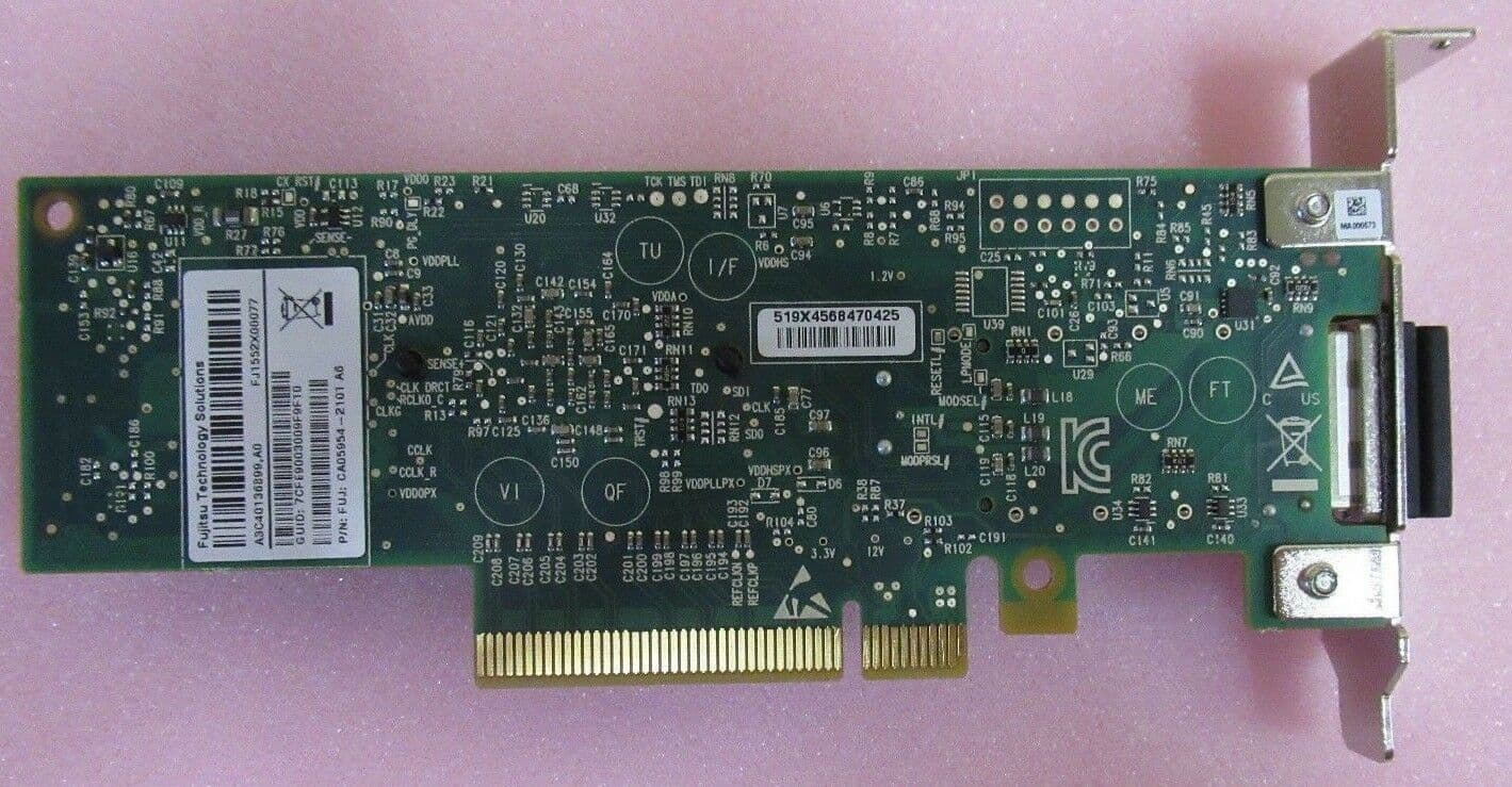 CA05954-2101 Fujitsu ConnectX3 VPI QSFP 40GbE PCI-E Network Adapter ...