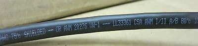 Cable SCSI AWM Style 20276 VW-1 E101876 CL2 30 AWG - LL33361
