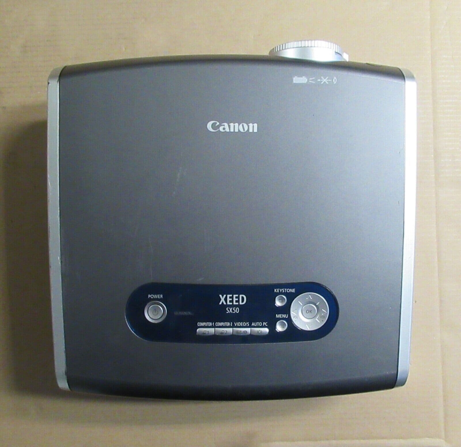 Canon XEED SX50 Ultra Portable 1000 1 LCD Multimedia Projector 2500 Lumens