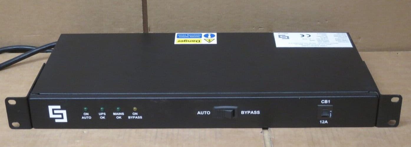 Carter Sullivan AEMBS 3000 3KVA 12A ATS Automatic Bypass Switch 220/230 ...