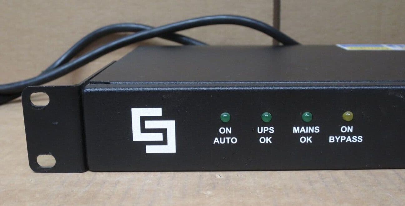 Carter Sullivan AEMBS 3000 3KVA 12A ATS Automatic Bypass Switch 220/230 ...