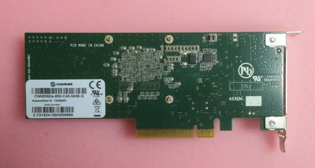 Cavium Nitrox Security Processor Board GC-CN5690 CNN5560S-850-C45-NHB-G