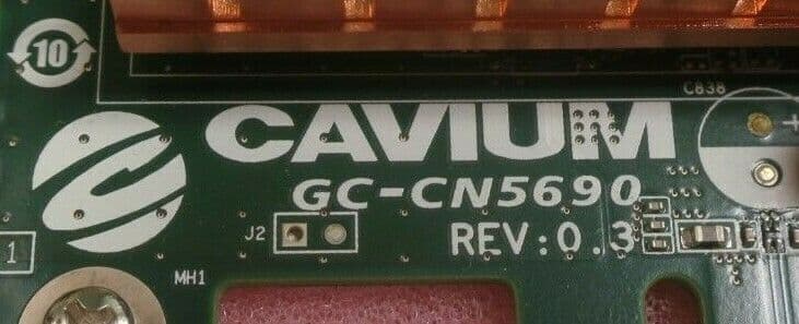 Cavium Nitrox Security Processor Board GC-CN5690 CNN5560S-850-C45-NHB-G