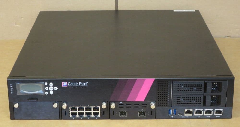 Check Point 15600 Security Gateway BaseHW-CPAP-15600 PH-30 16GB RAM 2x ...