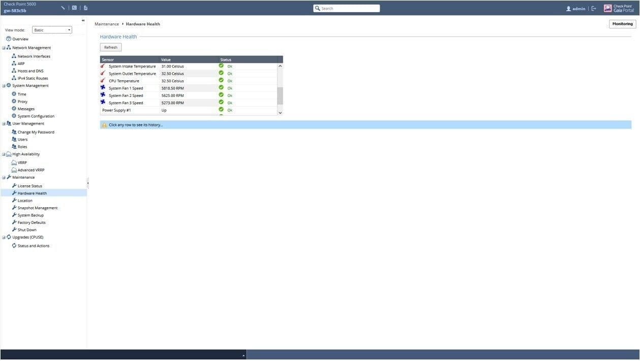 Checkpoint 5600 Security Gateway Appliance Firewall Rackmount PL-20 2x PSU