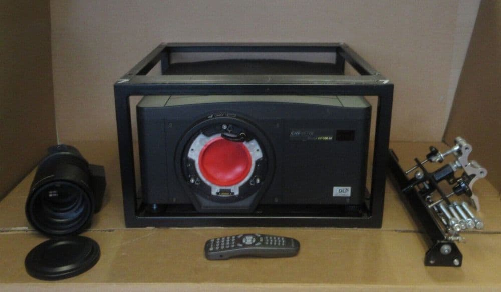 Christie Mirage HD10K-M HD 3DLP Dual Lamp Projector With Christie ILS1 Lens