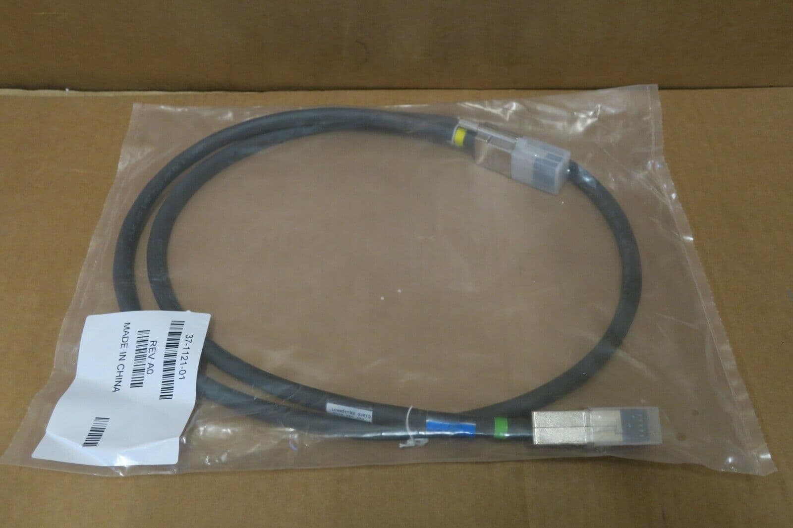 Cisco 150V Power Stack Cable 3750X Black 150CM 37-1121-01 CAB-SPRW-150CM