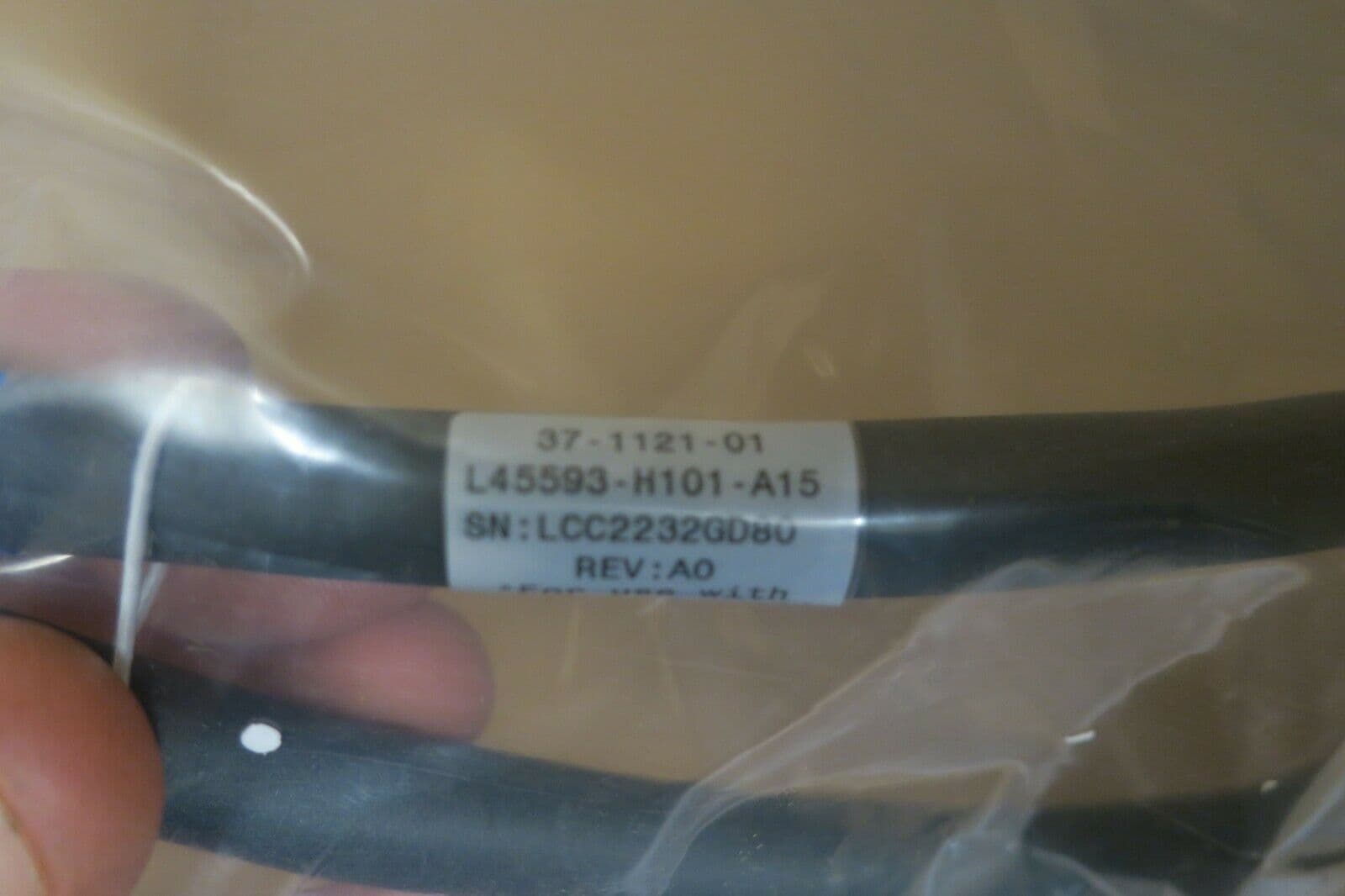 Cisco 150V Power Stack Cable 3750X Black 150CM 37-1121-01 CAB-SPRW-150CM