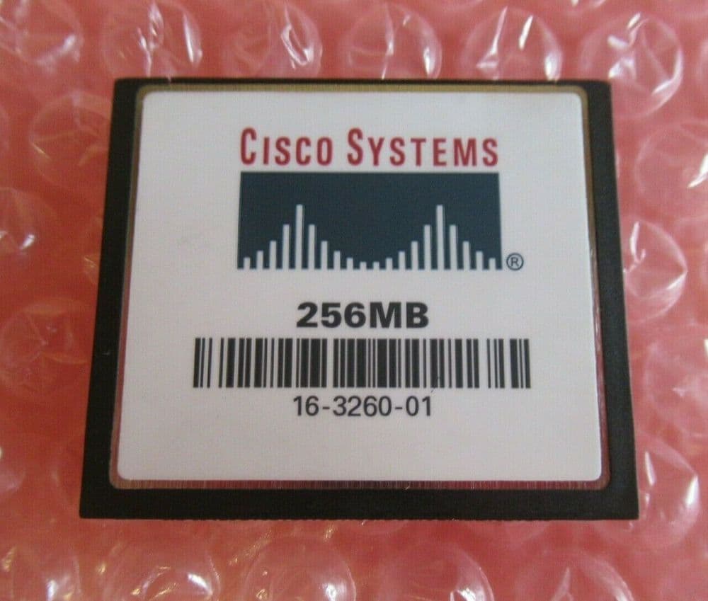 Cisco 16-3260-01 ASA 5500 Series 256MB Compact Flash Memory Card
