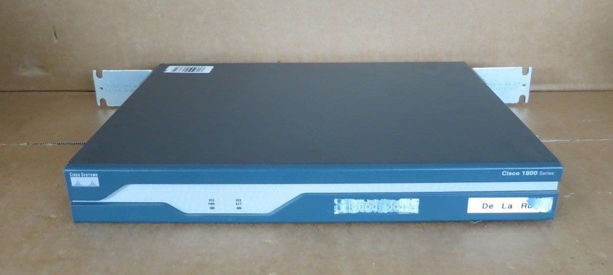 Cisco 1841 Integrated Services T1/E1 Router WIC-1T Serial WAN Interface ...