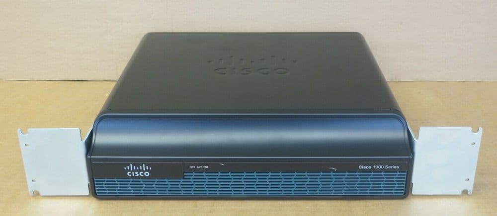 CISCO 1941/K9 Integrated Services Gigabit Router 2U ipbasek9 secK9 ...