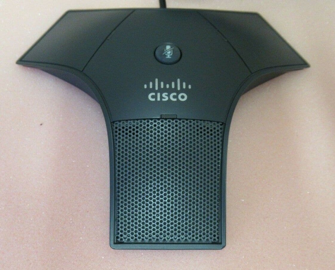 Cisco 2201-40140-001 External Microphone & Cable For Video Conferencing ...