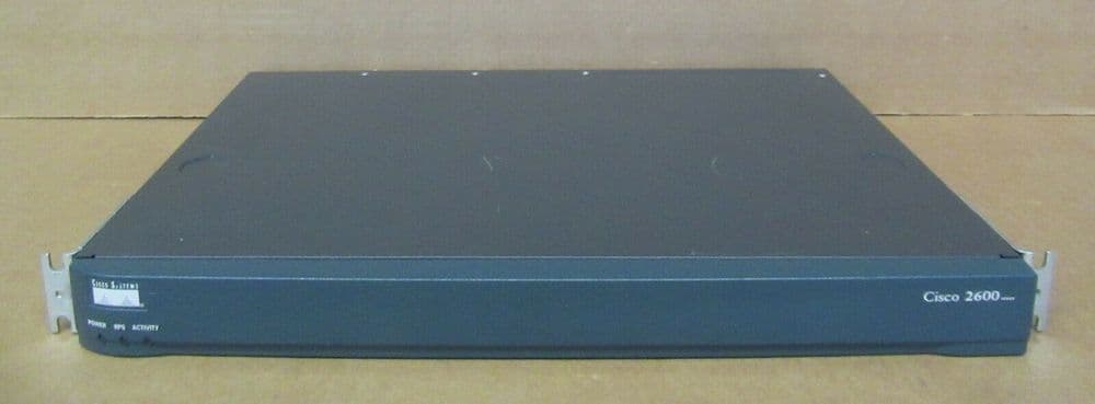 Cisco 2621XM Ethernet Router 10/100MB 2600 Series Rackmount 1U Wired 240V