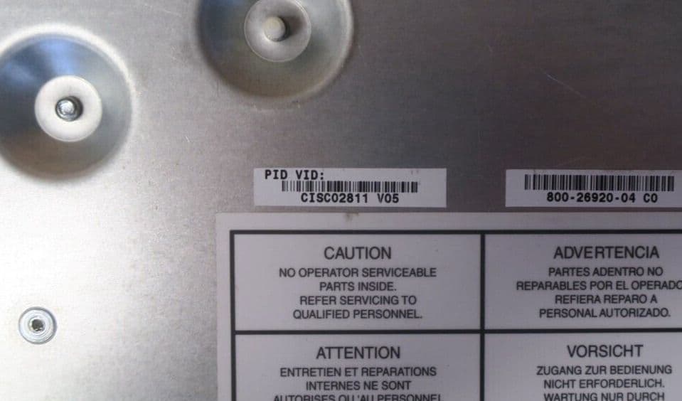 Cisco 2811 2800 1U ISR Integrated Services Router CISCO2811 VWIC2-2MFT ...