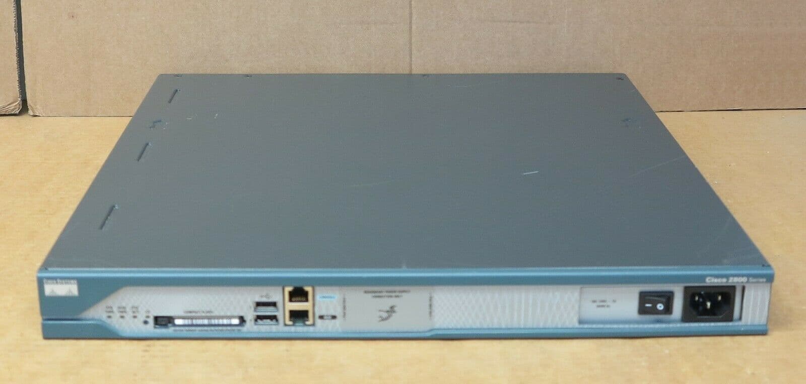 Cisco 2811 2800 Series Integrated Services Router Rackmount 1U WIC-1T ...