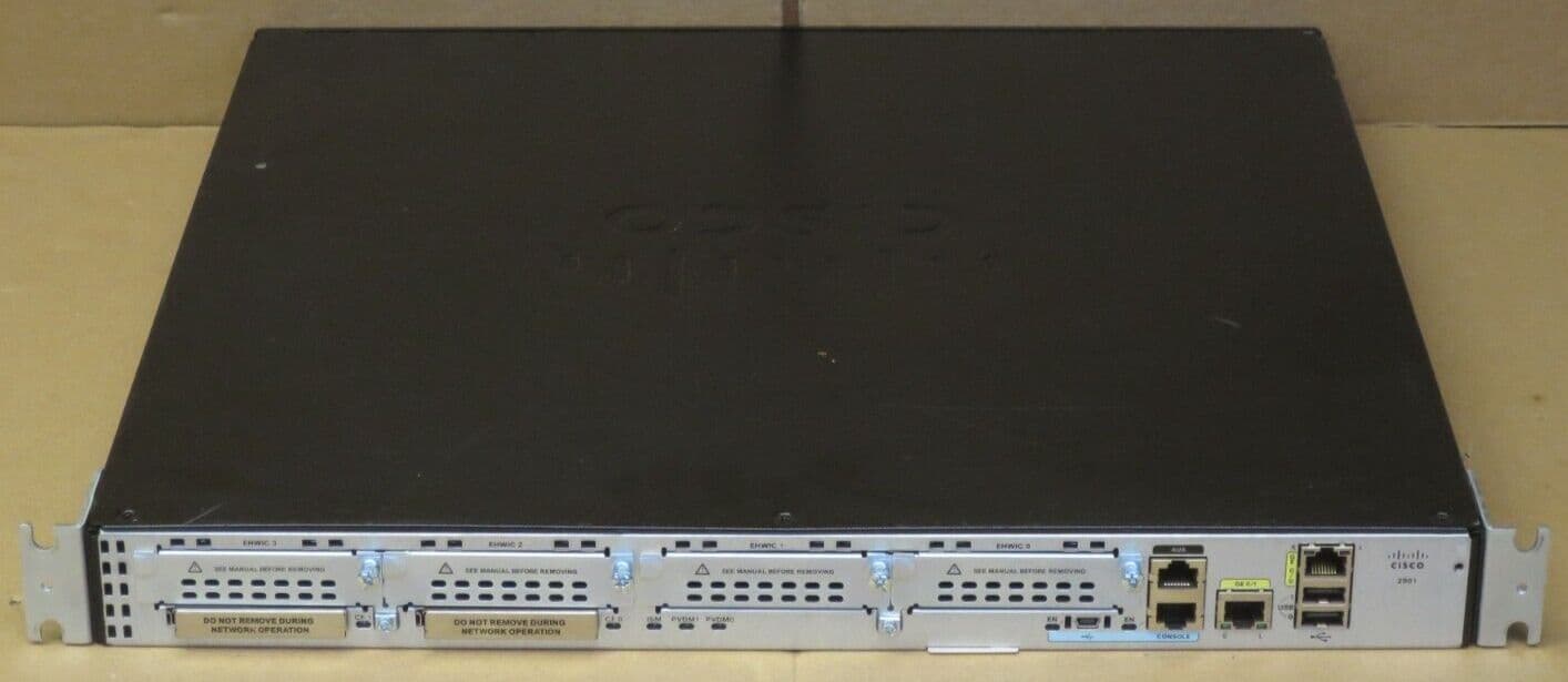 Cisco 2901 CISCO2901/K9 Gigabit ISR Integrated Services Router