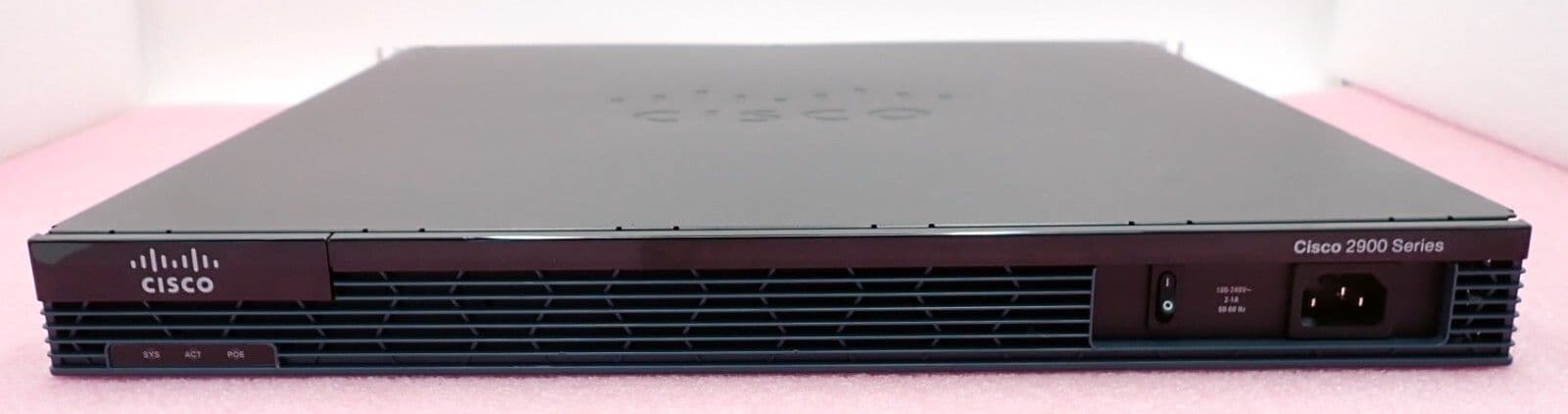 Cisco 2901 CISCO2901/K9 Integrated Services Router ISR C2901-VSEC-CUBE/K9