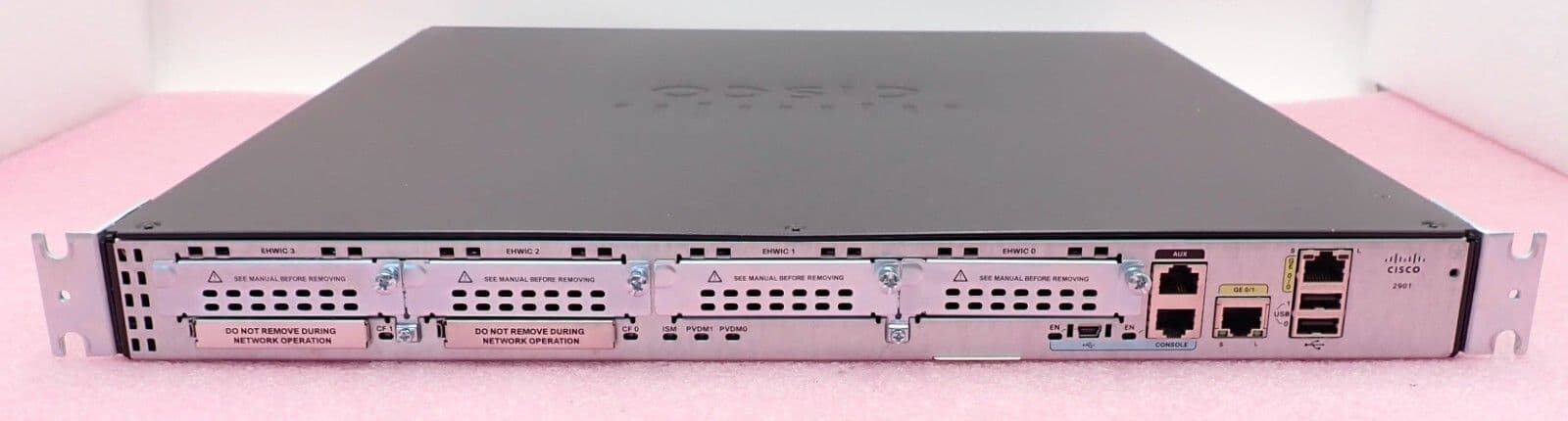 Cisco 2901 CISCO2901/K9 Integrated Services Router ISR C2901-VSEC-CUBE/K9
