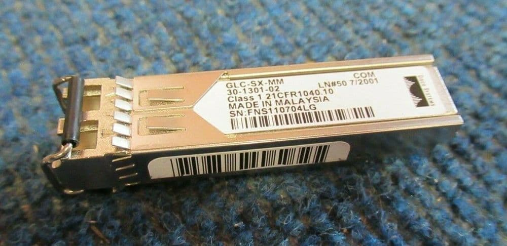 Cisco 30-1301-02 GLC-SX-MM 1000Base-SX SFP Fibre Channel Transceiver Module