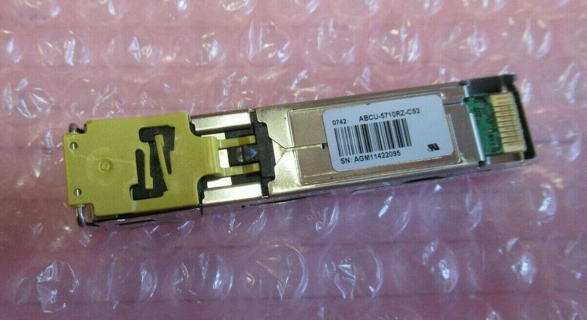 Cisco 30-1410-02 GLC-T 1Gbps 1000Base-T 100m RJ45 SFP Transceiver Module