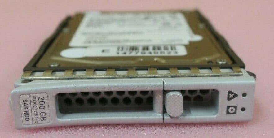 Cisco 300GB SAS 15k 12Gb/s 2 5" UCS-HD300G15K12N Hard Drive HDD for UCS ...