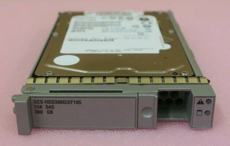 Cisco 300GB SAS 15k 6G 2 5" UCS-HDD300GI2F105 Hard Disk Drive HDD for ...