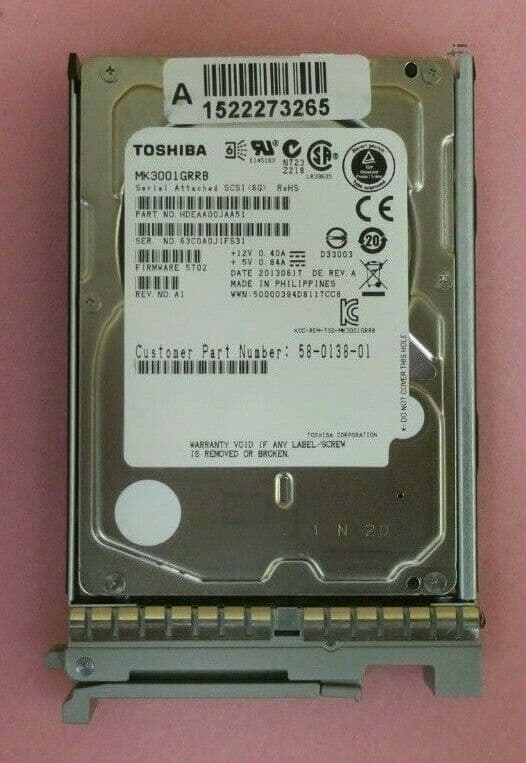 Cisco 300GB SAS 15k 6G 2 5" UCS-HDD300GI2F105 Hard Disk Drive HDD for ...