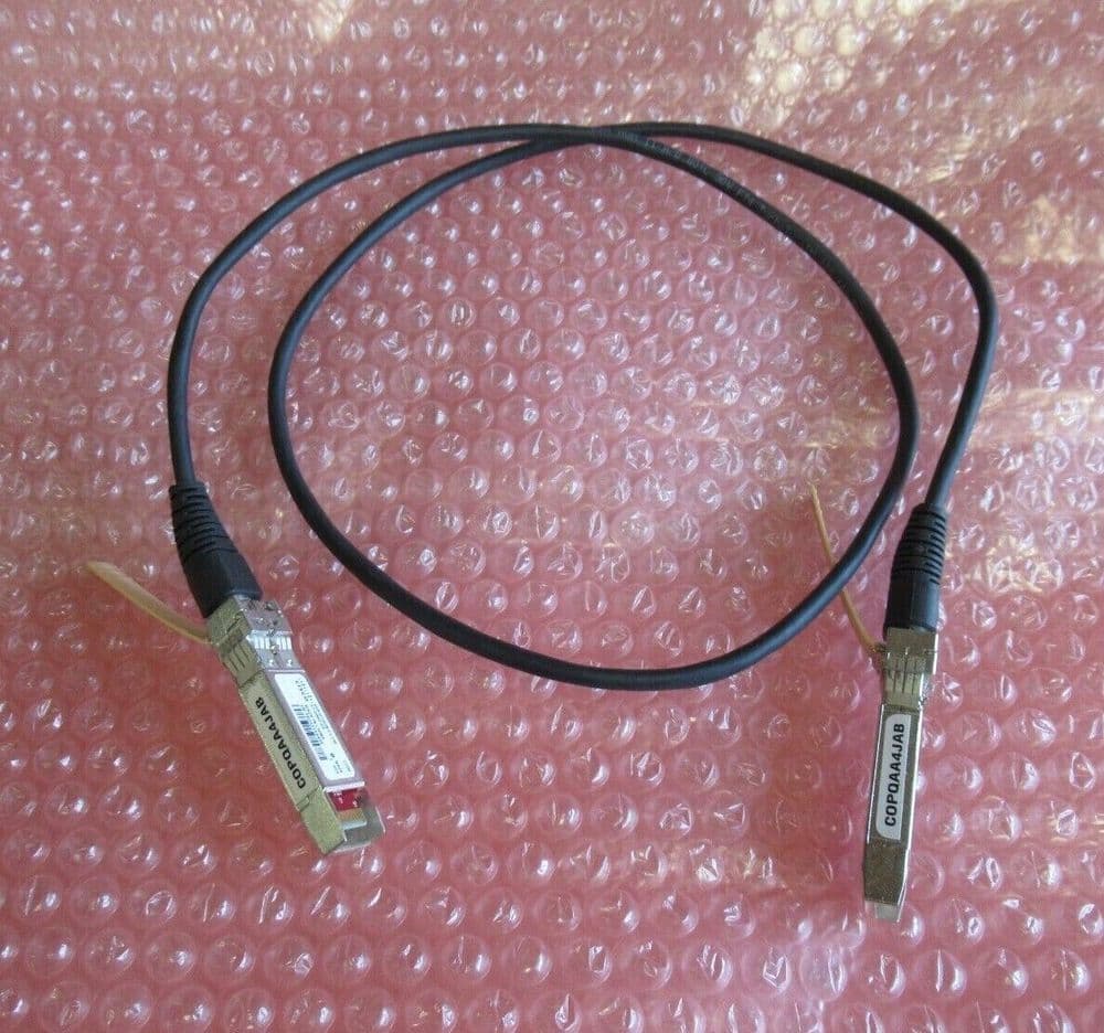 Cisco 37-0960-03 SFP-H10GB-CU1M 1M SFP Passive Direct Attach Copper DAC ...