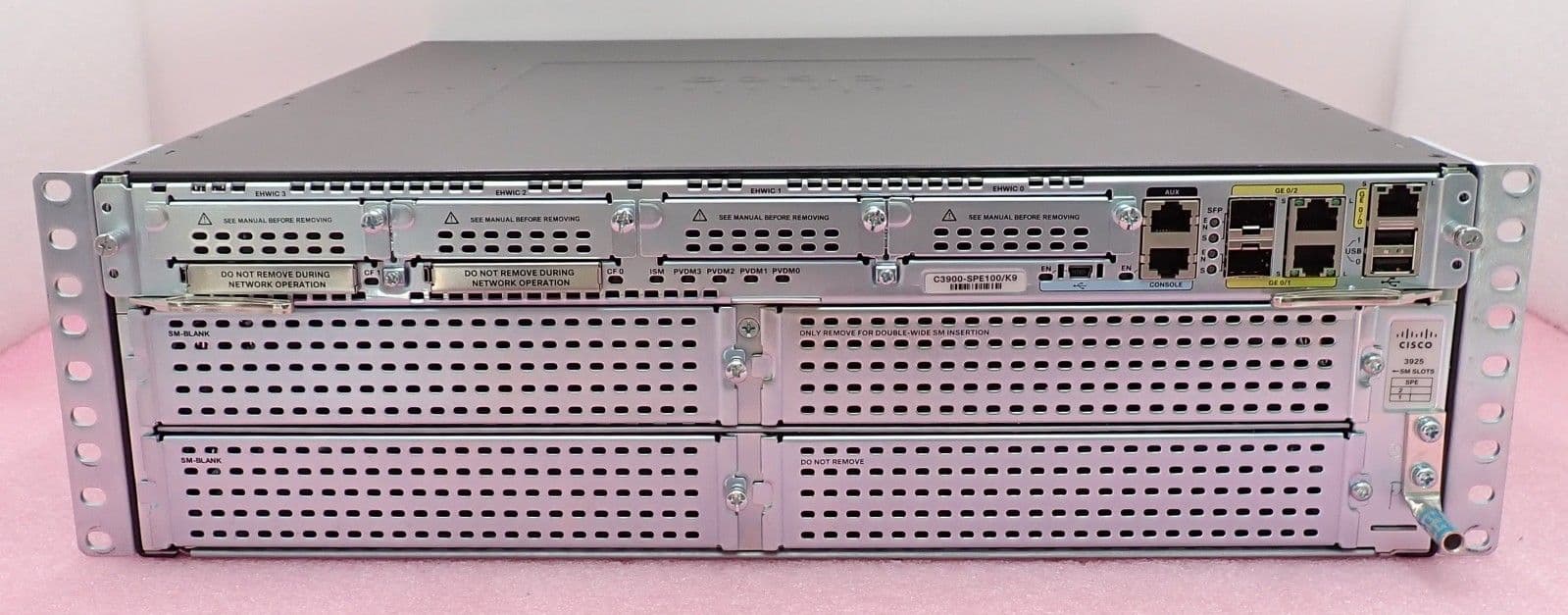 Cisco 3925 Integrated Services Router ISR C3900-SPE100/K9 Control Processor