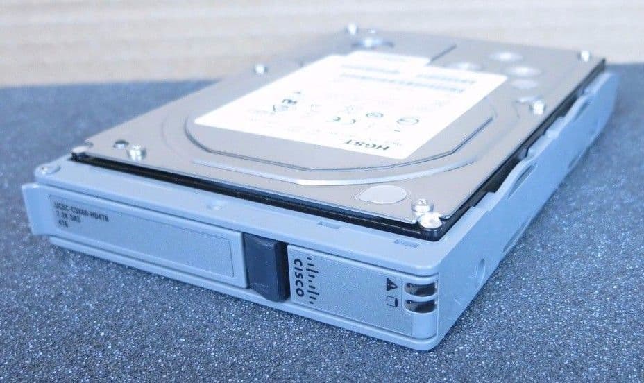 Cisco 4TB UCSC-C3X60-HD4TB SAS 7 2K Enterprise Hard Drive HDD 3 5" w ...